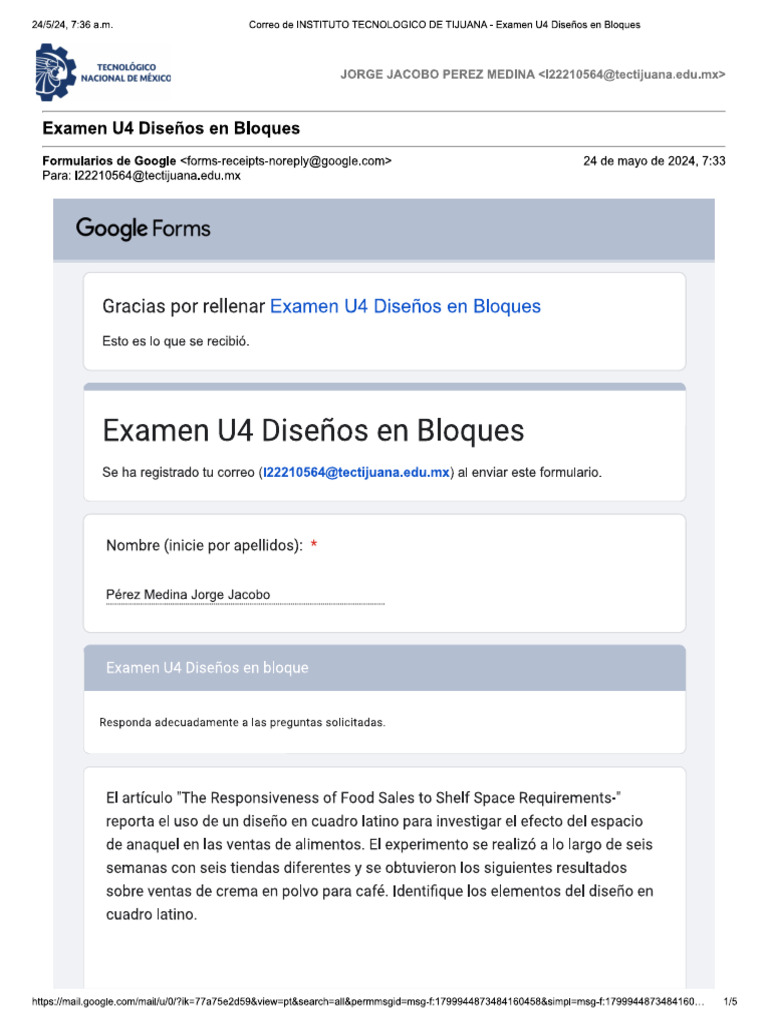 Examen U4 | PDF