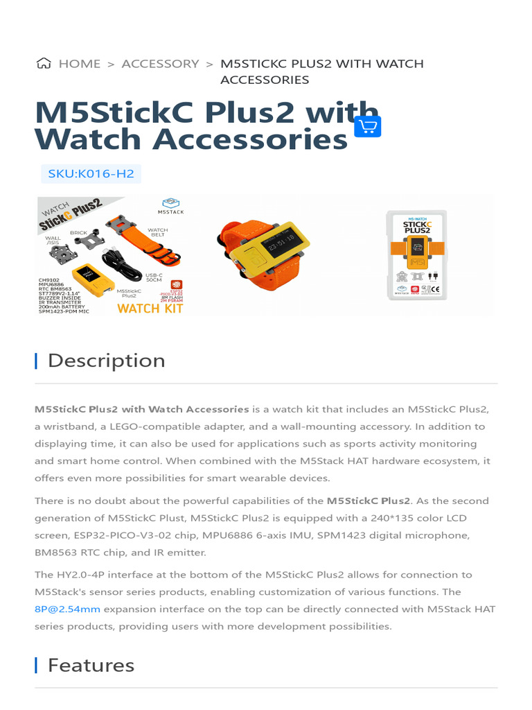 M5Stack_Technology_01102024_K016_H2-3387253 | PDF