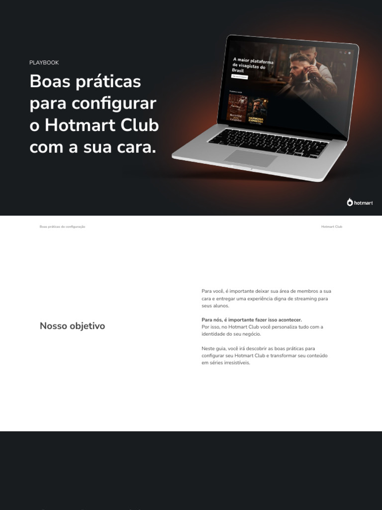 Hotmart Guia Para Criar Um Club Estilo Netflix .Pptx | PDF | Imagem | Informática