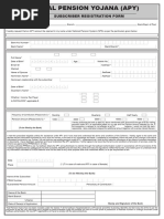 APY Details Modification Form | PDF | Banks | Pension