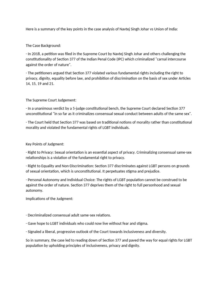 Case Ananlysis of LM Cases | PDF | Rights | Justice