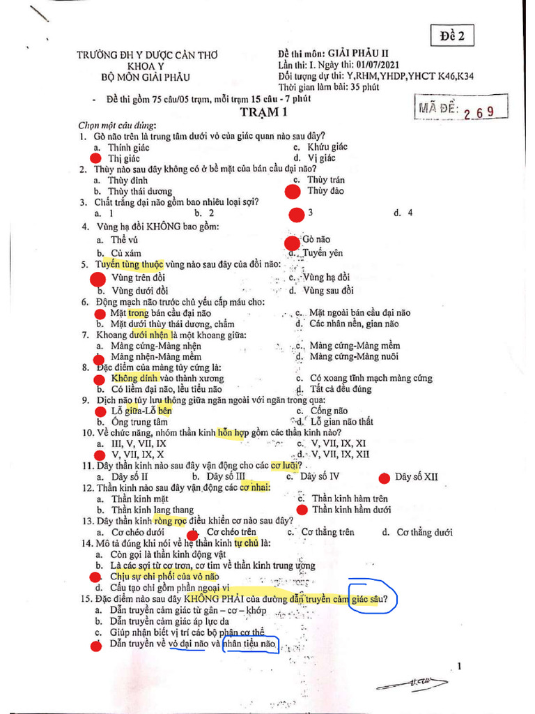 1.K46 - Đề 2 | PDF