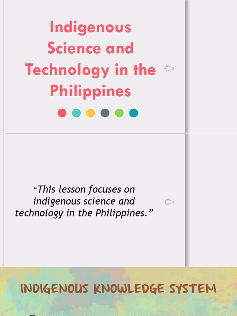 GENED 6 Indigenous Science and Technology | PDF