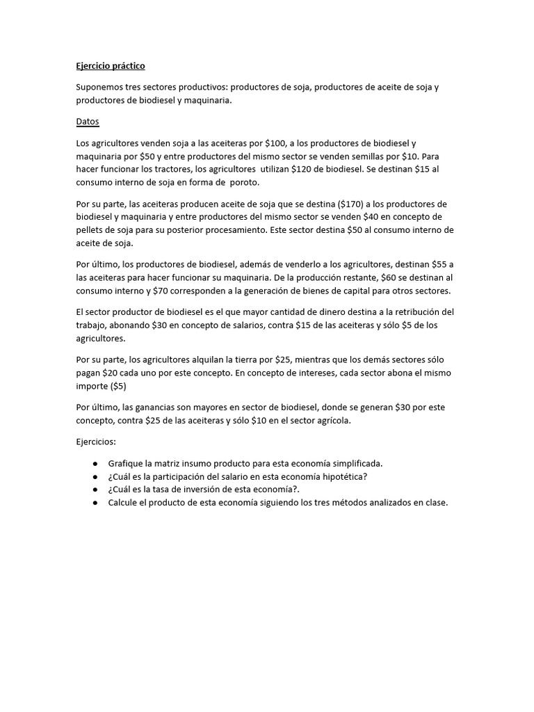 Ejercicio Práctico MIP | PDF