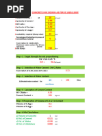 M20 Concrete Mix Design Guidelines | PDF | Concrete | Construction ...