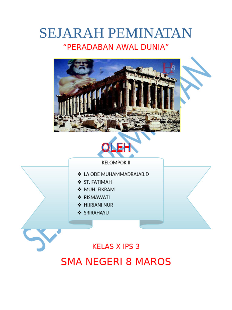 Peradaban Awal Dunia | PDF
