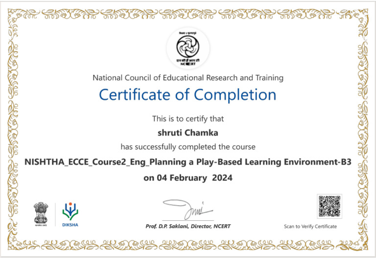 NISHTHA_ECCE_Course2_Eng_Planning a Play-Based Learning Environment-B3 ...