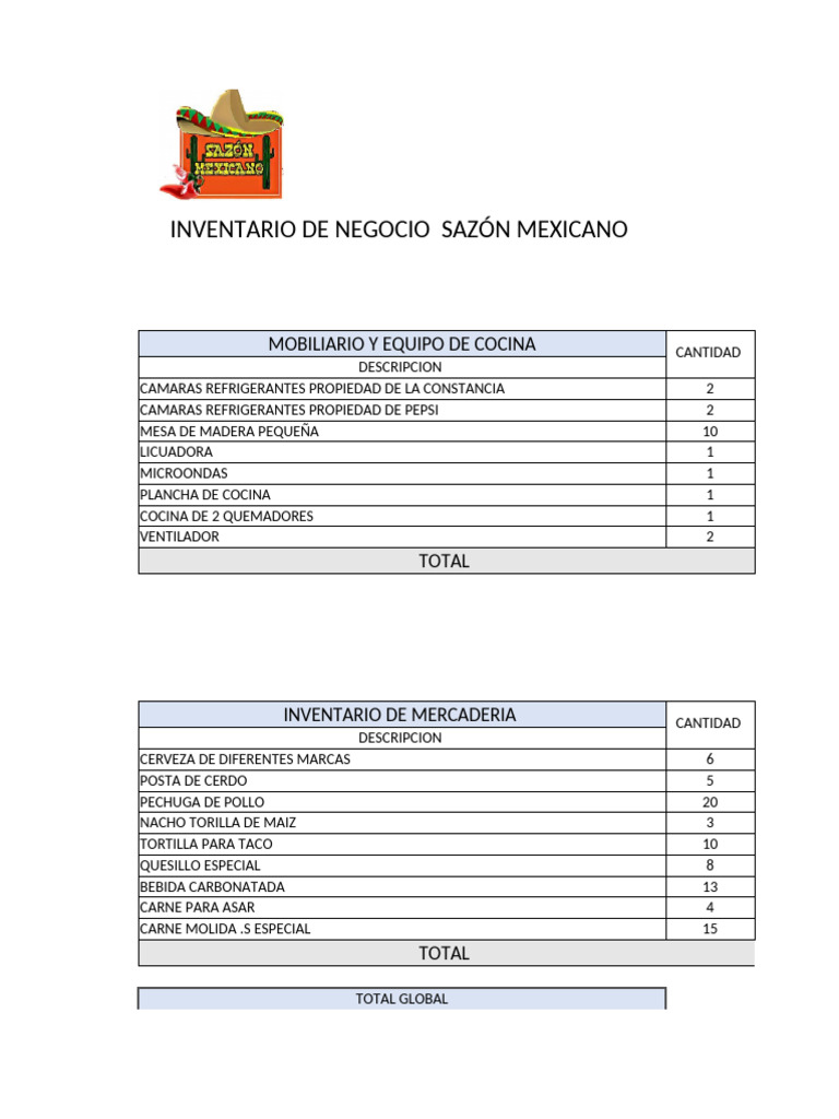 Sazon Mexicano 2023 | PDF