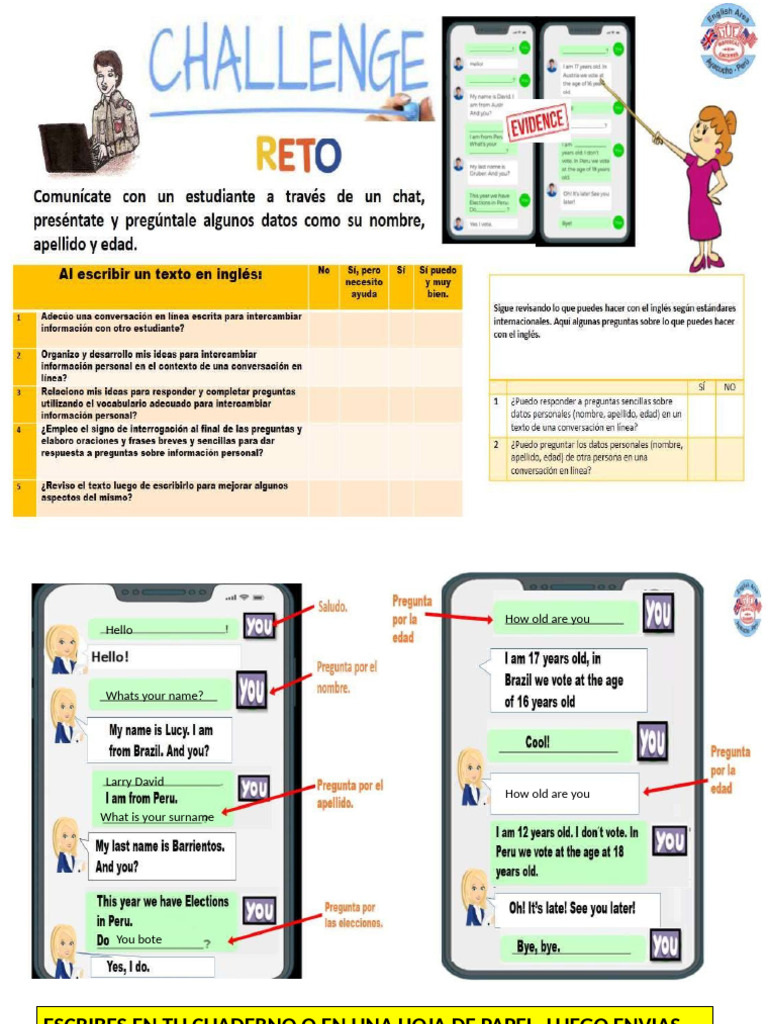 EVIDENCIA DE LA ACTIVIDAD 3 Ingles | PDF