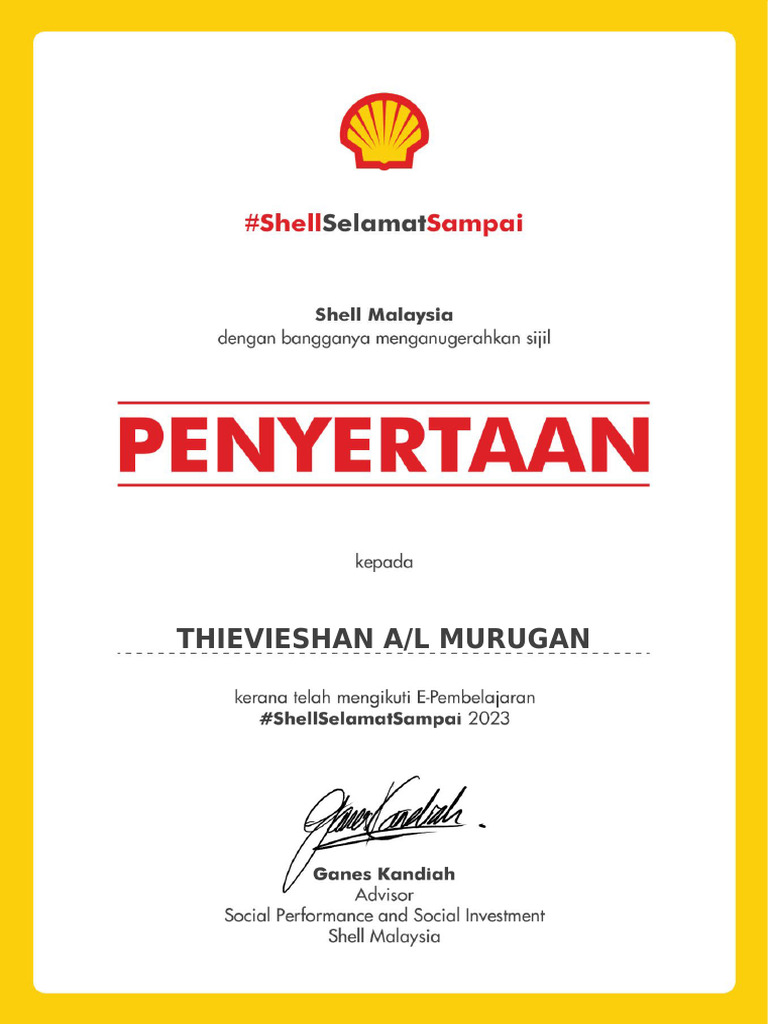 #SSS Certificate 2023 | PDF