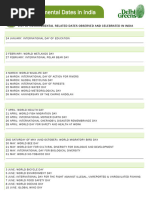2024 Environmental Events Calendar | PDF | Environment | Systems Ecology
