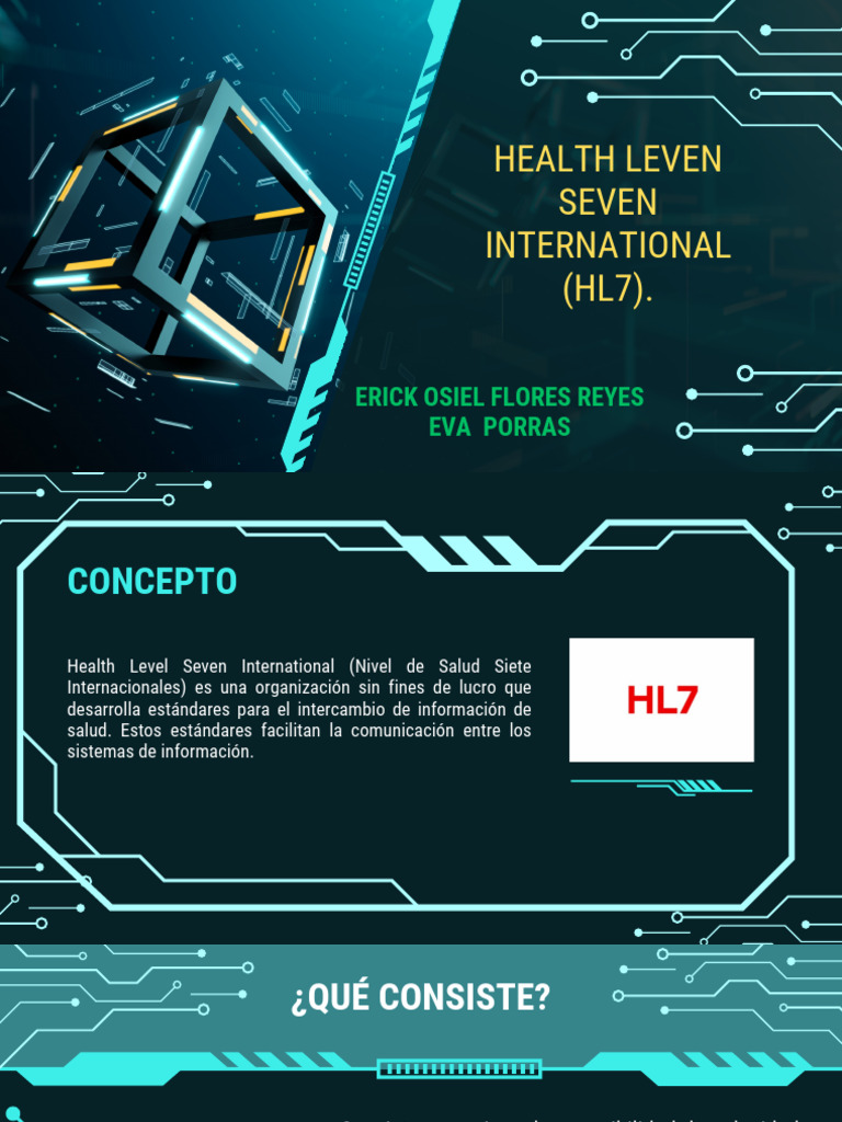 Estándares HL7 en Intercambio de Salud | PDF