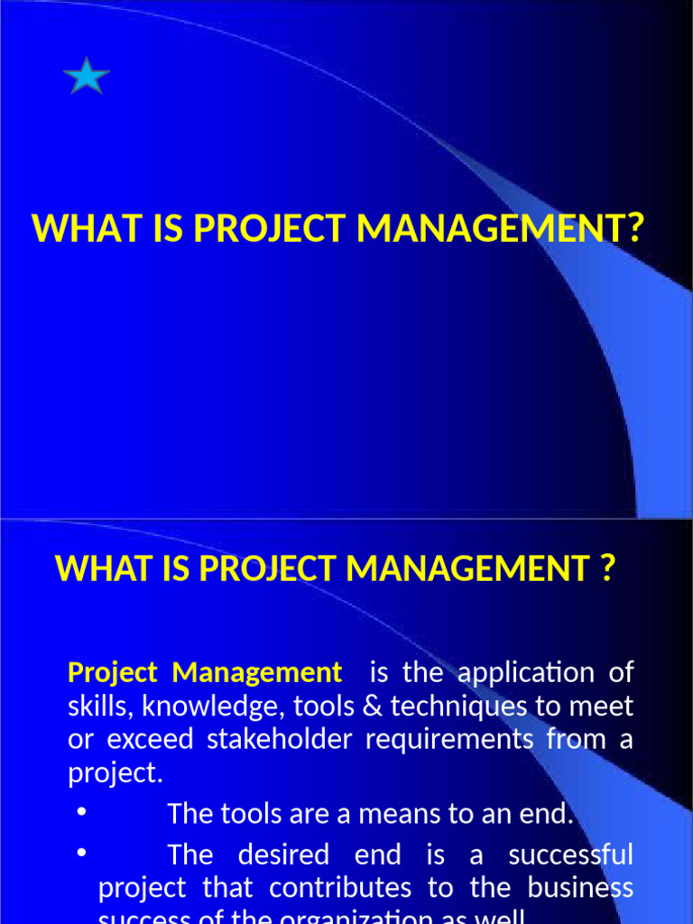 Understanding Project Management Basics | PDF | Project Management ...