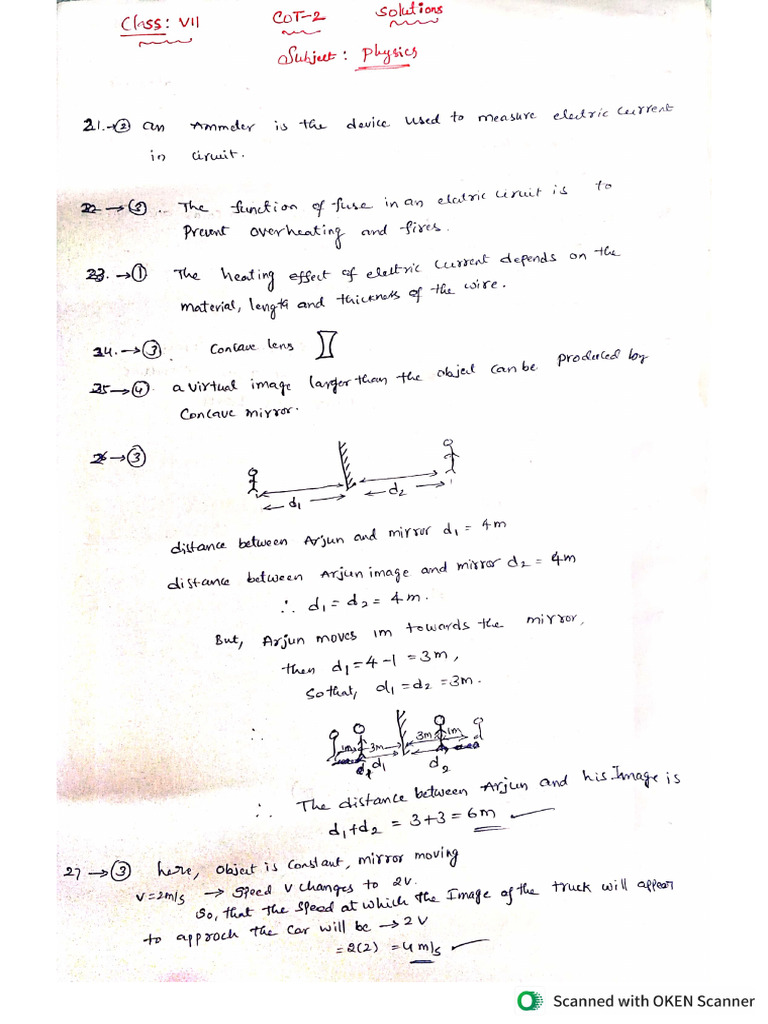 VII - Cot-2 - Phy Solutions | PDF