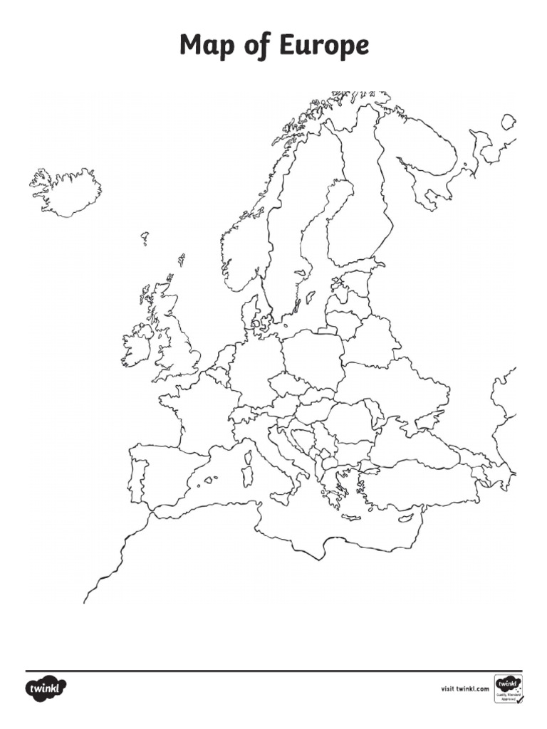 Blank Europe Map | PDF