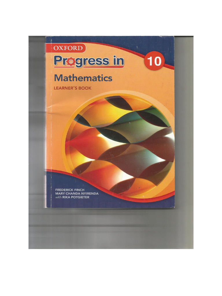 Progress in Mathematics Grade 10 | PDF