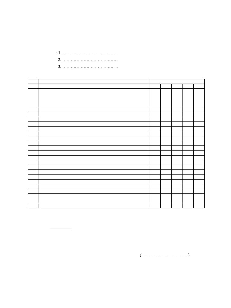 Form Nilai Laporan Ipe | PDF