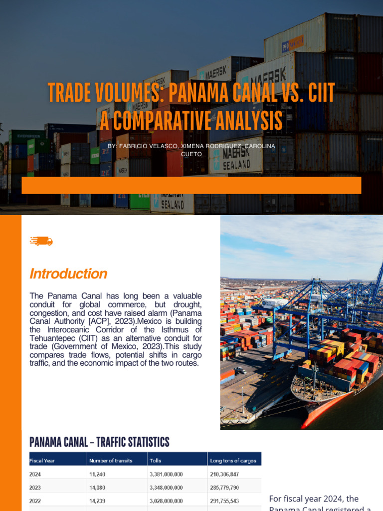 PANAMA CANAL – TRAFFIC STATISTICS.pdf | PDF | Panama Canal | Transport