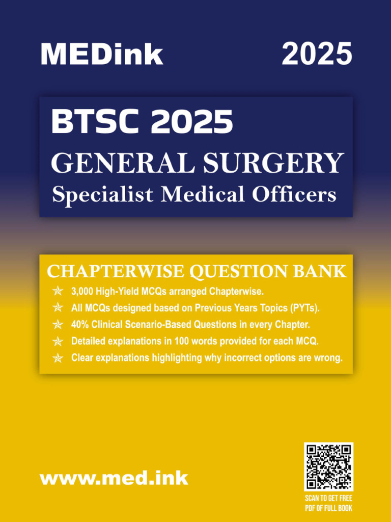 BTSC General Surgery Book 2025 | PDF | Wound Healing | Wound