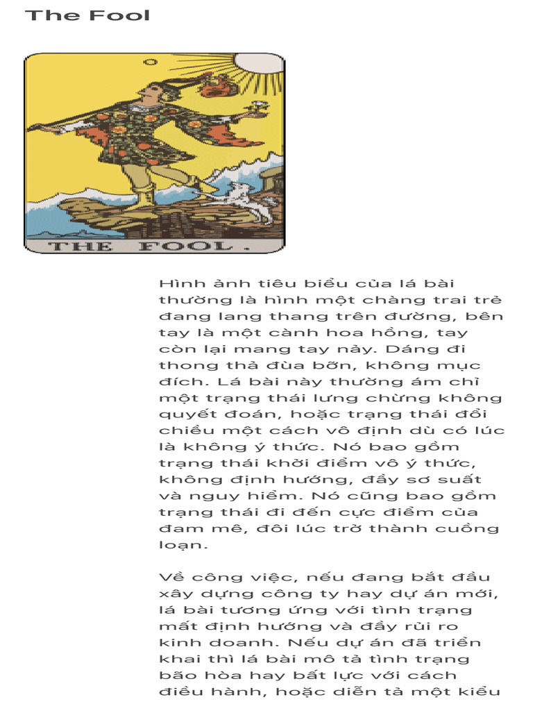 The Fool | PDF