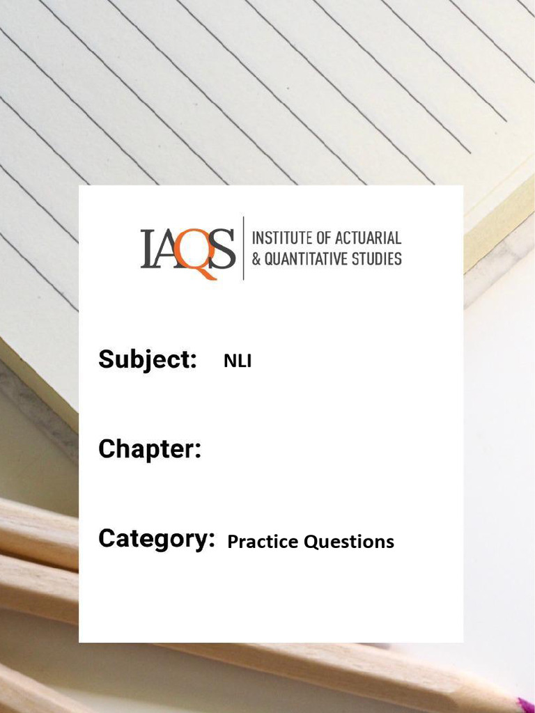 NLI Practicequestions 1 | PDF
