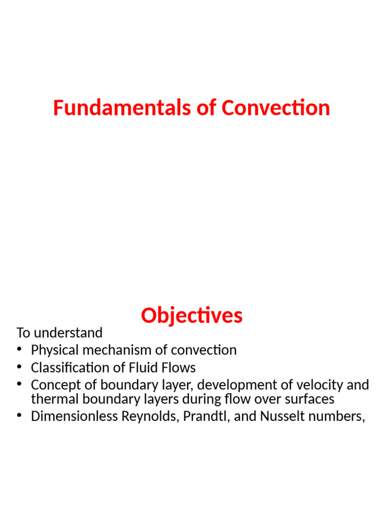 Introduction to Convection | PDF | Convection | Heat Transfer
