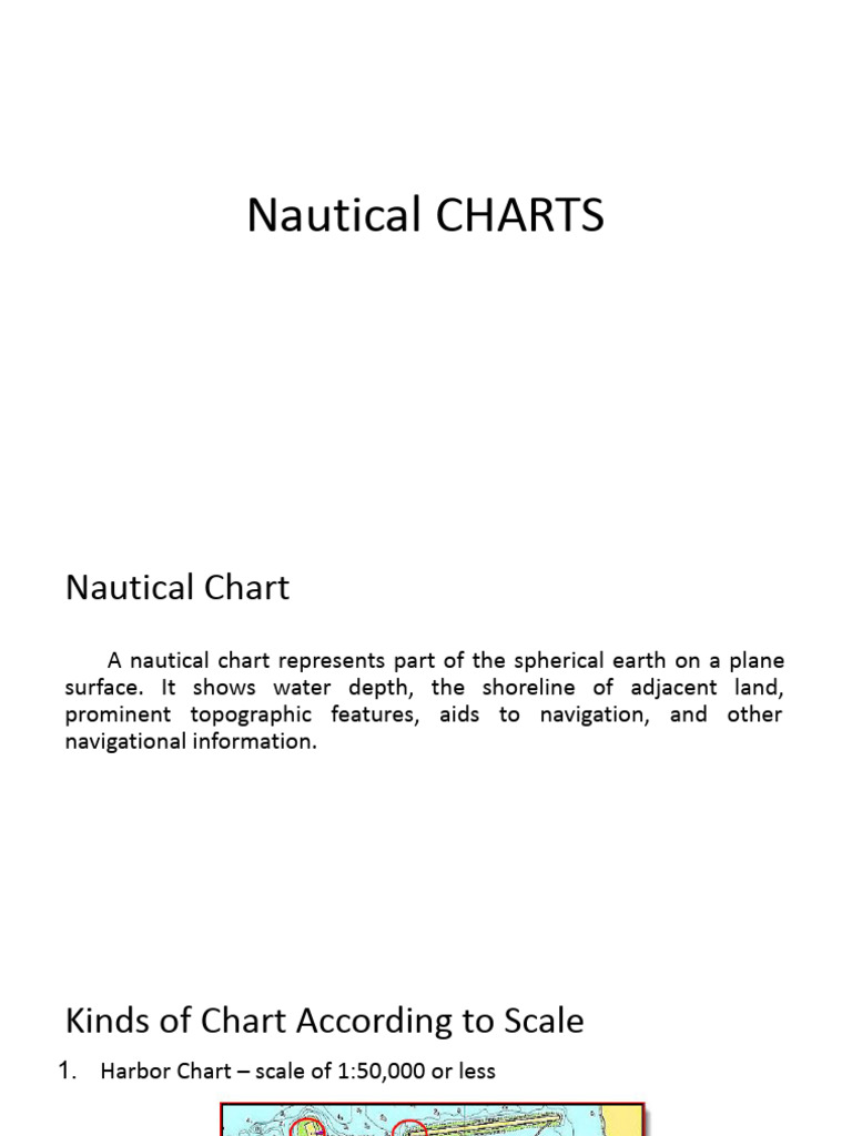 Types of Nautical Charts Explained | PDF