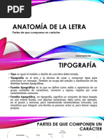 Anatomía de la Tipografía y Letras | PDF | Tipos de letra ...