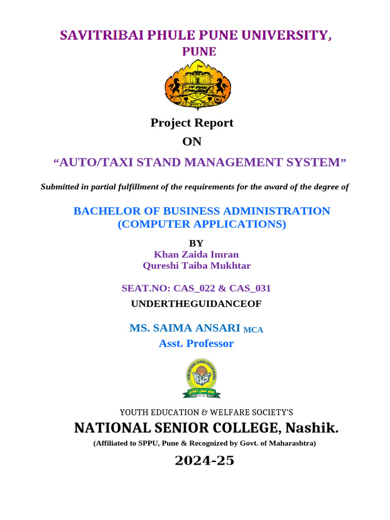 Project Documentation Format | PDF | Software Testing | Unit Testing