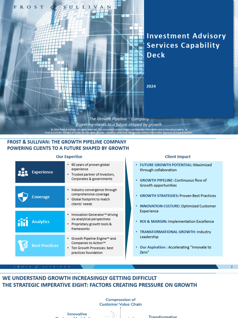 Growth Pipeline: Investment Advisory Insights | PDF | Mergers And ...