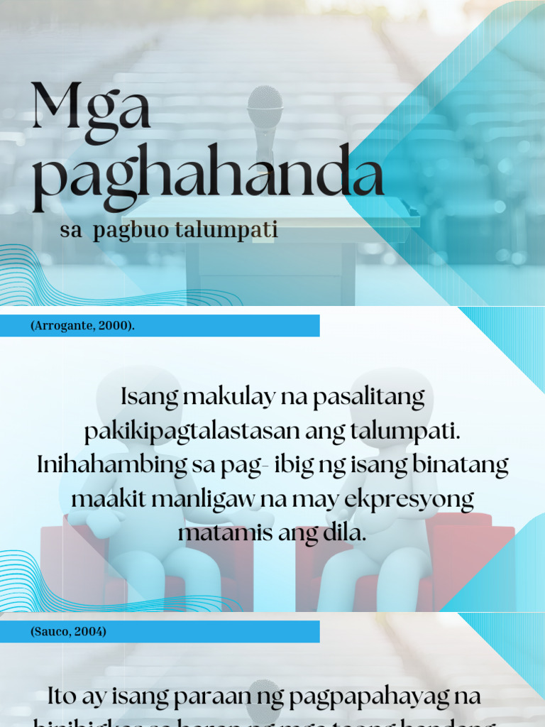 Mga Paghahanda | PDF