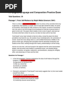 AP Rhetorical Analysis Practice #2 | PDF | Rhetoric | Essays