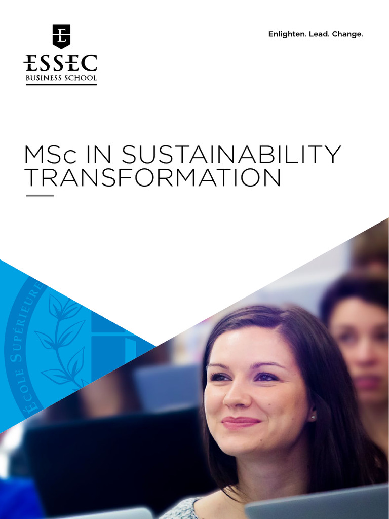 Brochure MSc in Sustainability Transformation WEB | PDF ...