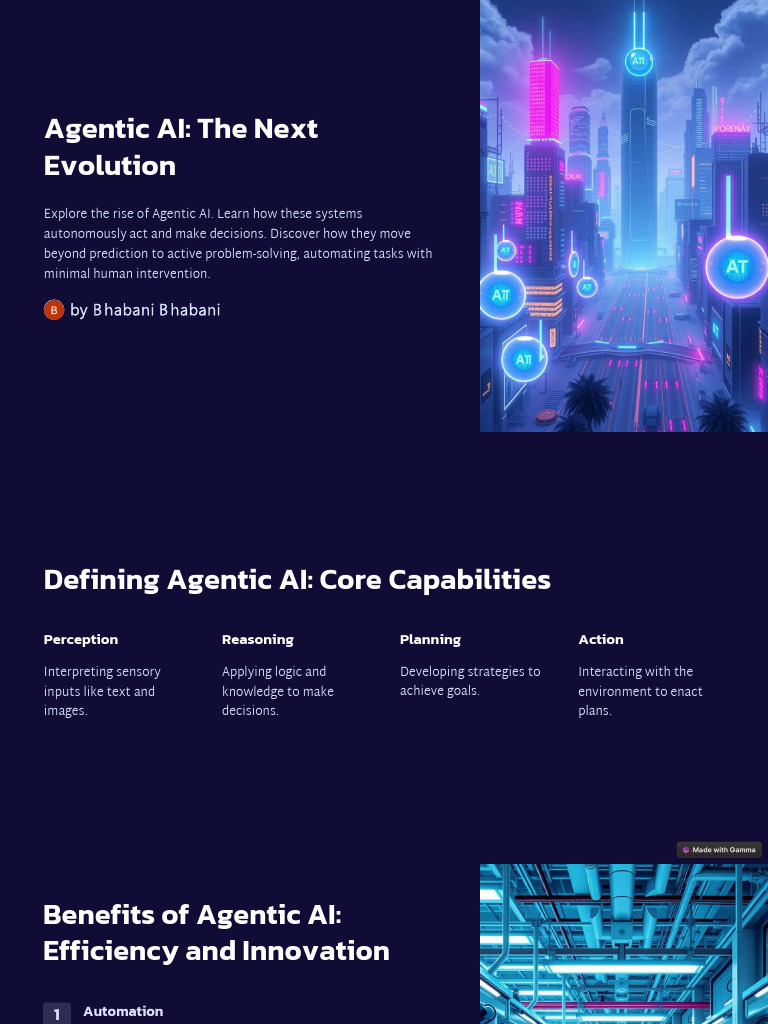 Agentic AI The Next Evolution | PDF