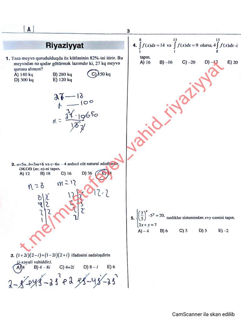 2 Iyun 2024 I Qrup 1-Cu CƏHD | PDF