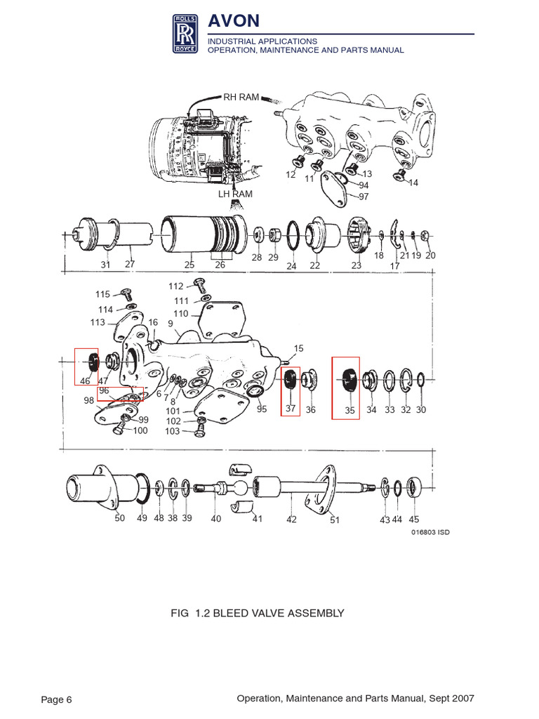 Fig 1.2 Bleed Valve Assembly | PDF | Piston | Valve