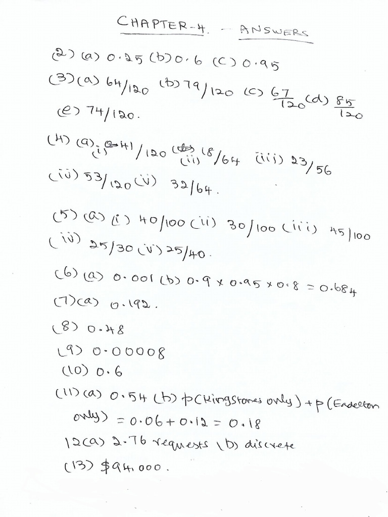6 Probability Problems | PDF