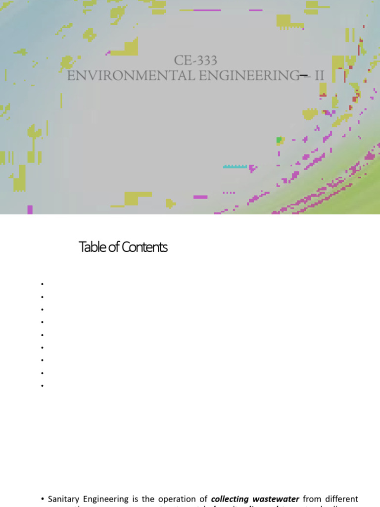 Sewerage Systems and Wastewater Management | PDF | Sewage Treatment ...