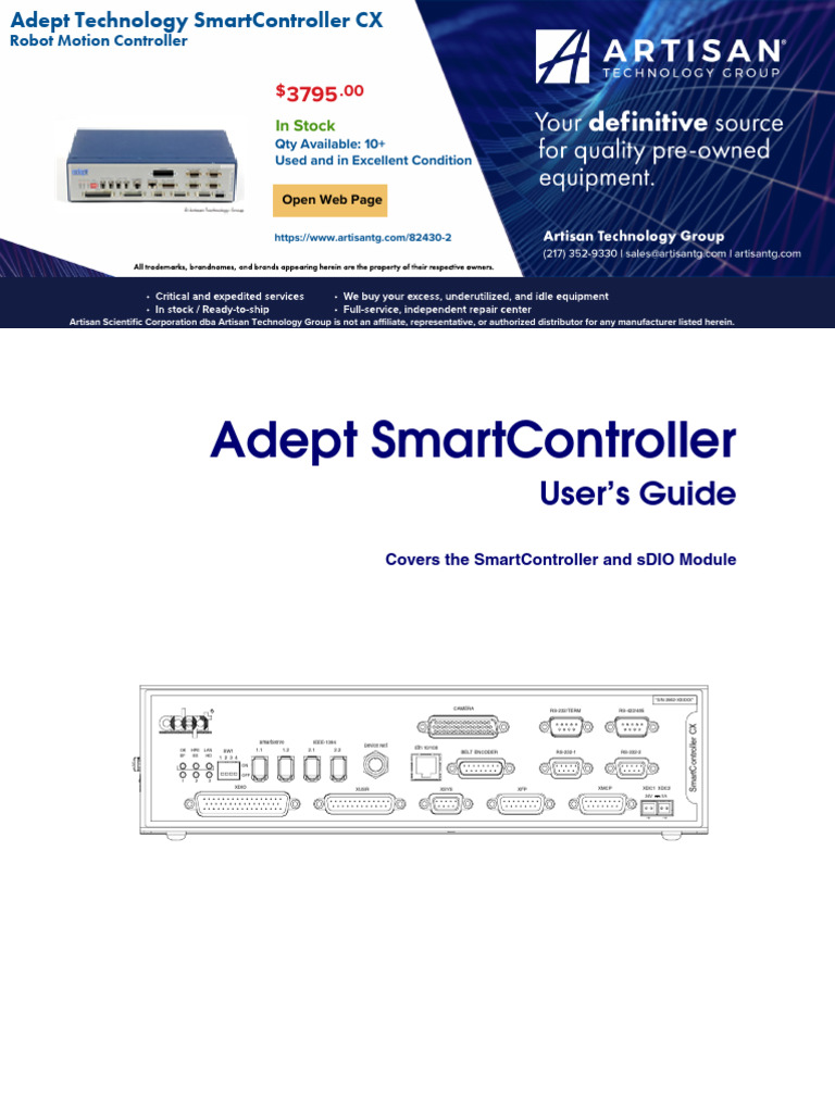 _info_Adept_sDIO_Manual | PDF | Computer Engineering | Computer Science