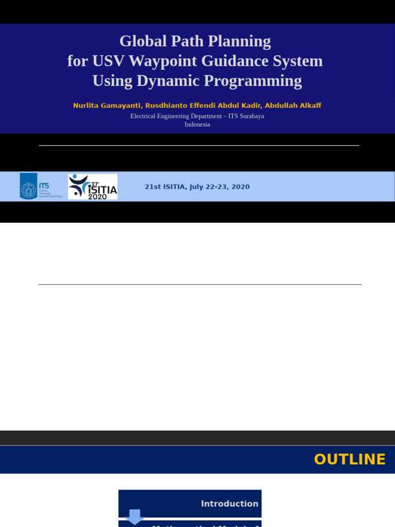NetFlow 5-Global Path Planning For USV | PDF | Matrix (Mathematics) | Dynamic Programming