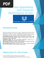 HUL Project Report 2024 25 Final | PDF