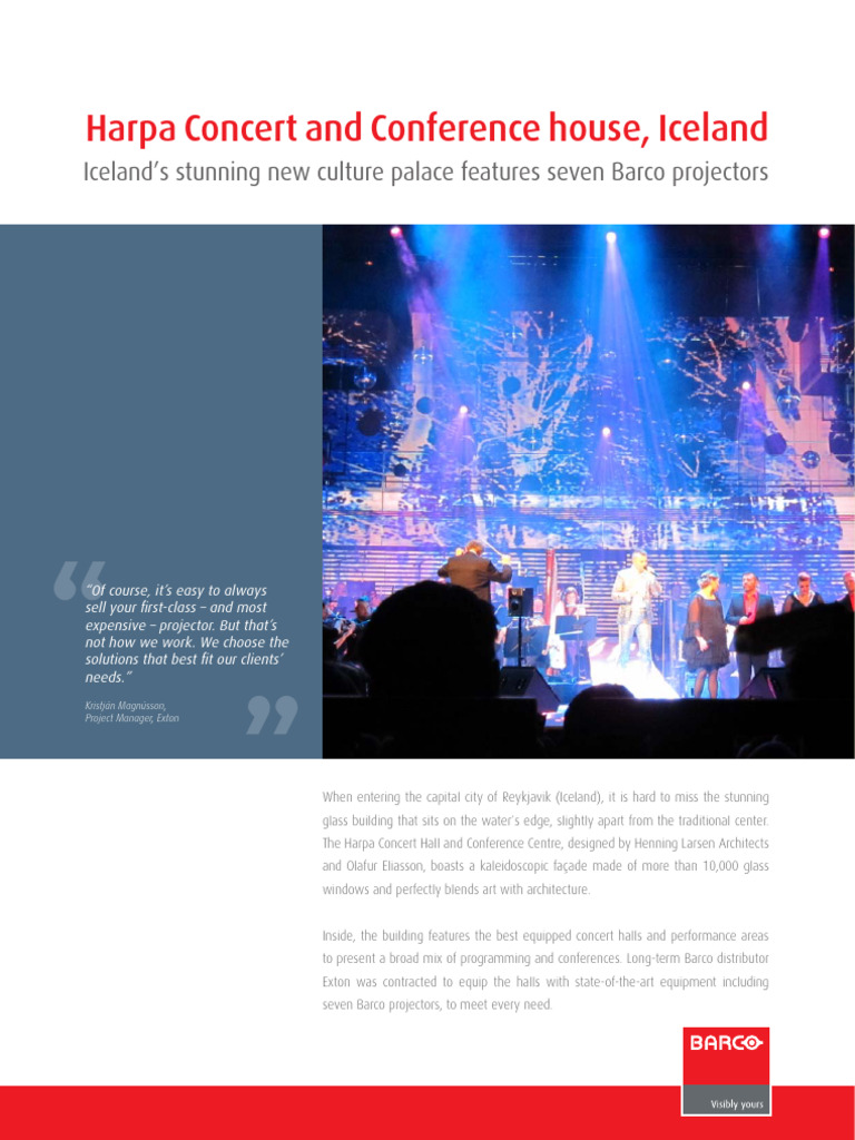 Case Story PDF Icelandic Opera House | PDF