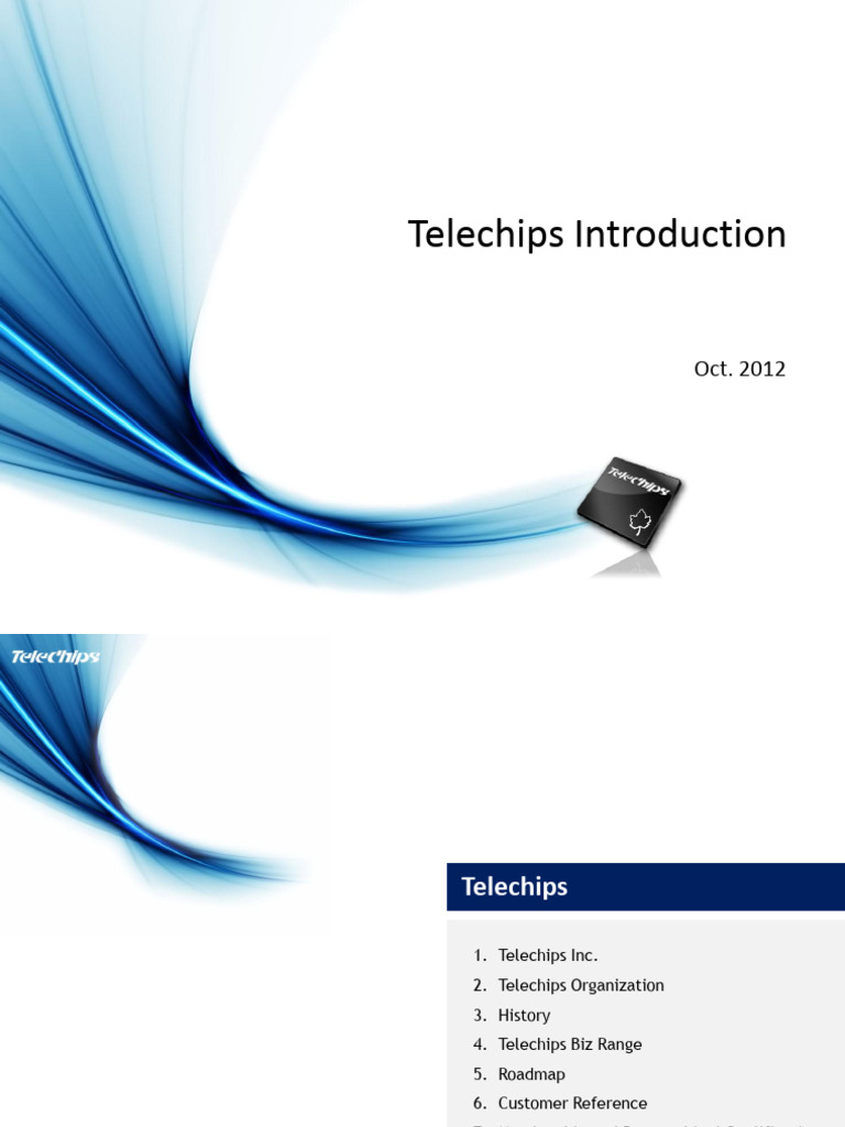 Telechips Company Overview 2012 | PDF | Information And Communications ...