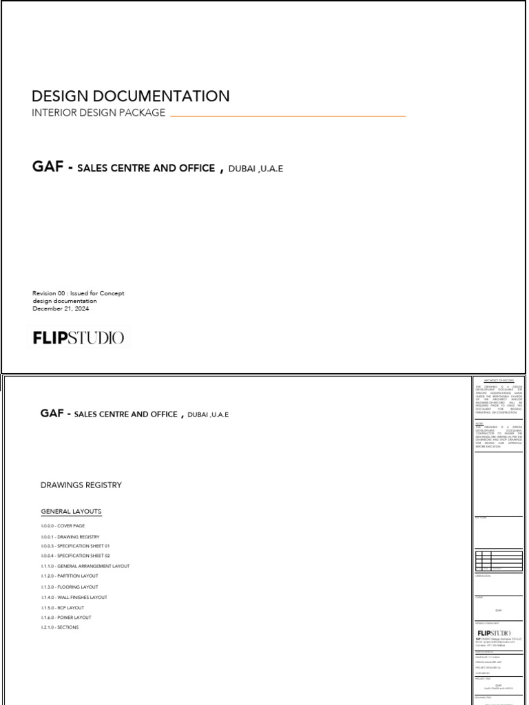 GAF Sales Centre Design Documentation | PDF | Design | Infographics