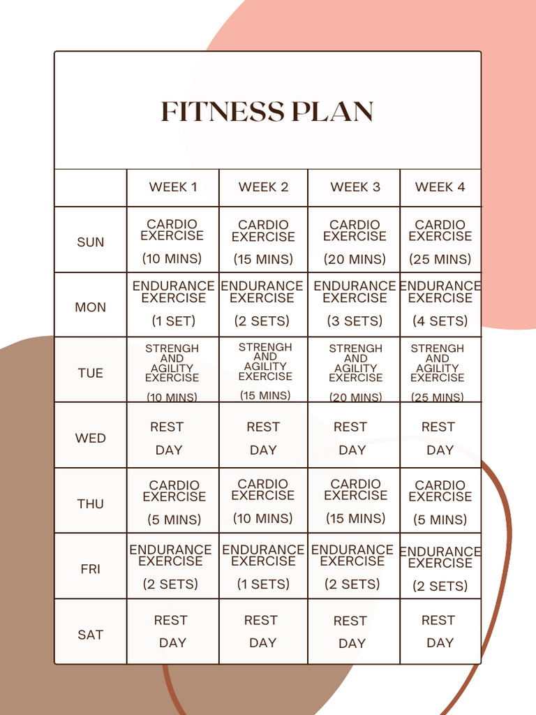FITNESS PLAN_HANDAN | PDF