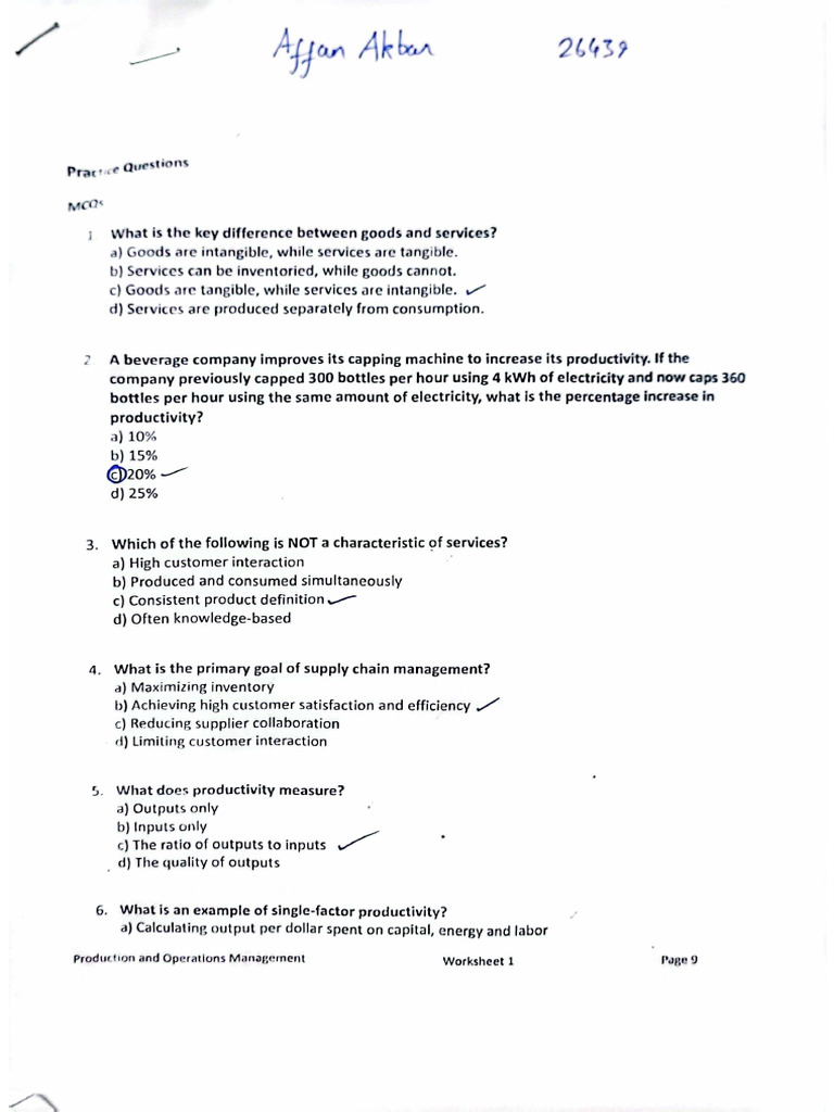 Worksheets PROM Affan Akbar | PDF