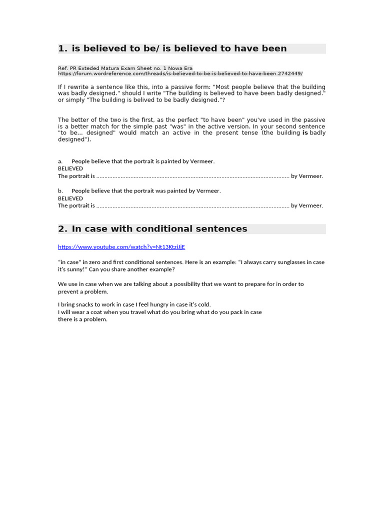 Advanced Grammar Chunks | PDF