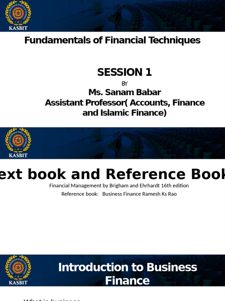 68475lecture 1 Introduction | PDF | Stocks | Securities (Finance)