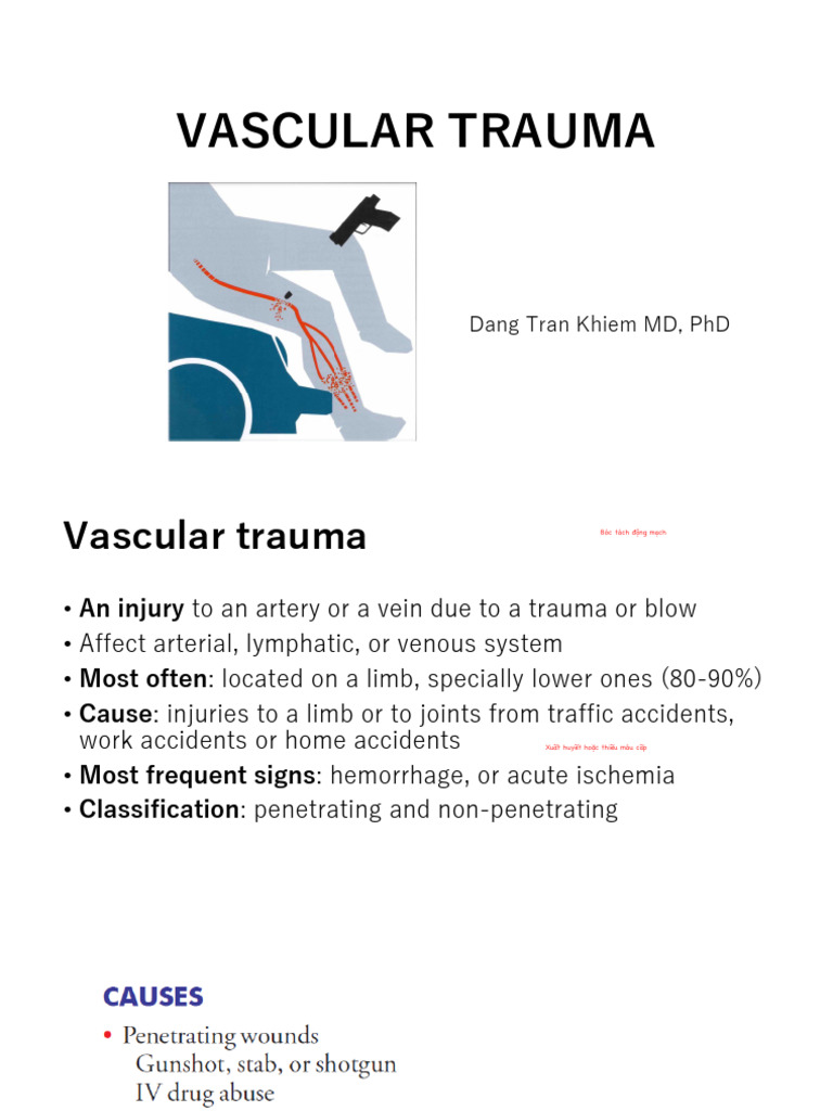 Vascular Trauma | PDF