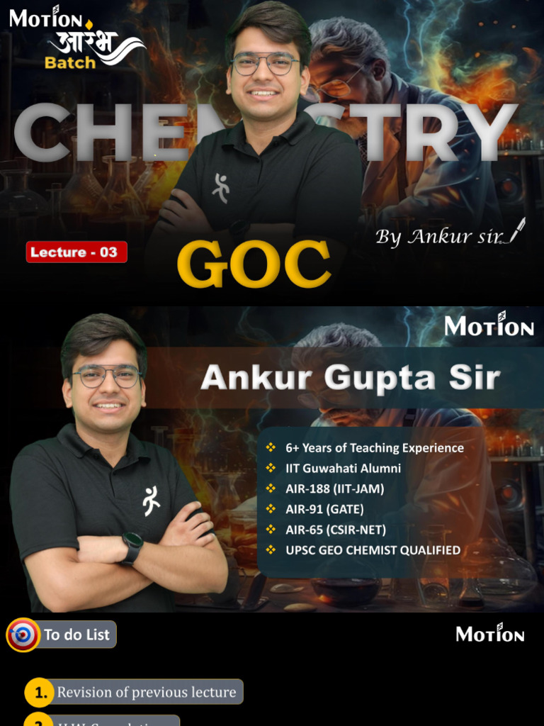 GOC - Lec - 03 - Ankur Gupta Sir | PDF